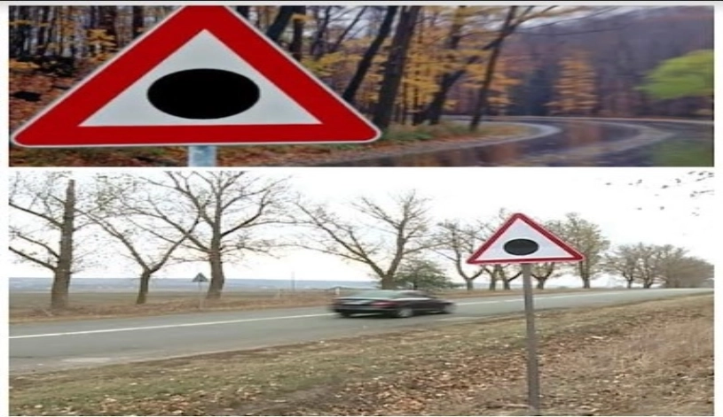 Ce reprezintă semnul de circulație cu bulina neagră! Mulți șoferi nu ...